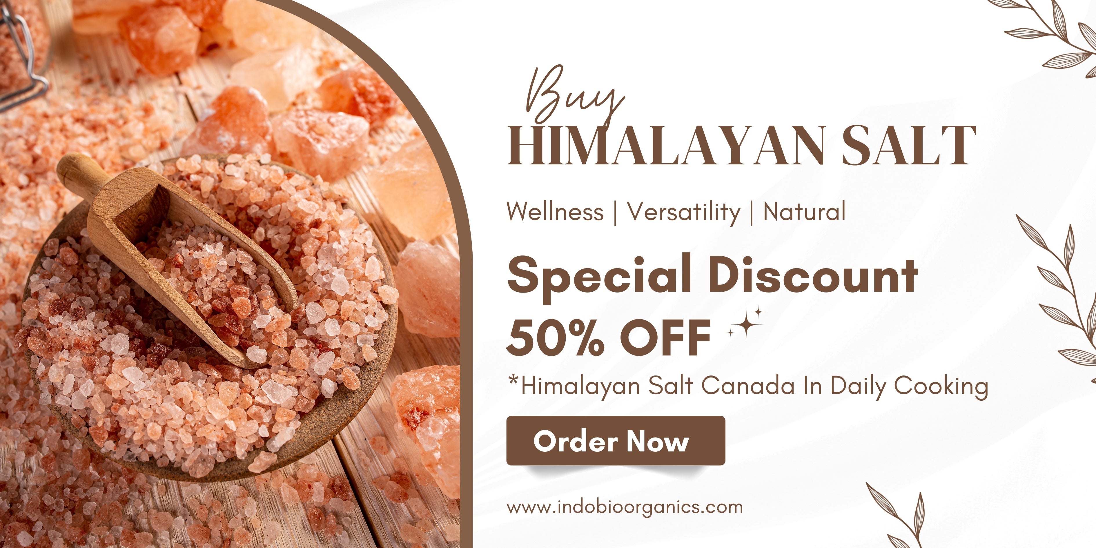 Where to Buy Himalayan Pink Salt Canada ? – Indo Bio Organics Inc